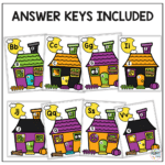 Fun Halloween Letter Sorting Craft for Literacy Activities - FluffyTots