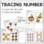 60+ Fun Pages of Fall Tracing Pages for Toddler and Preschool Kids ...