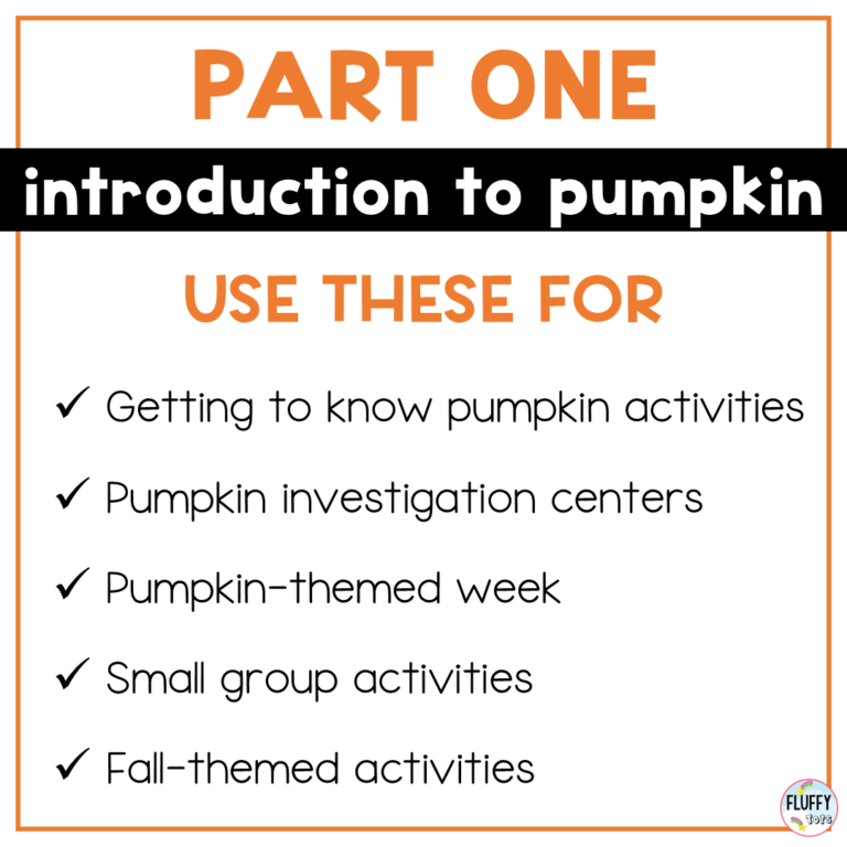 100+ Fun Pages of Ready to Use Pumpkin Printables for Preschool ...