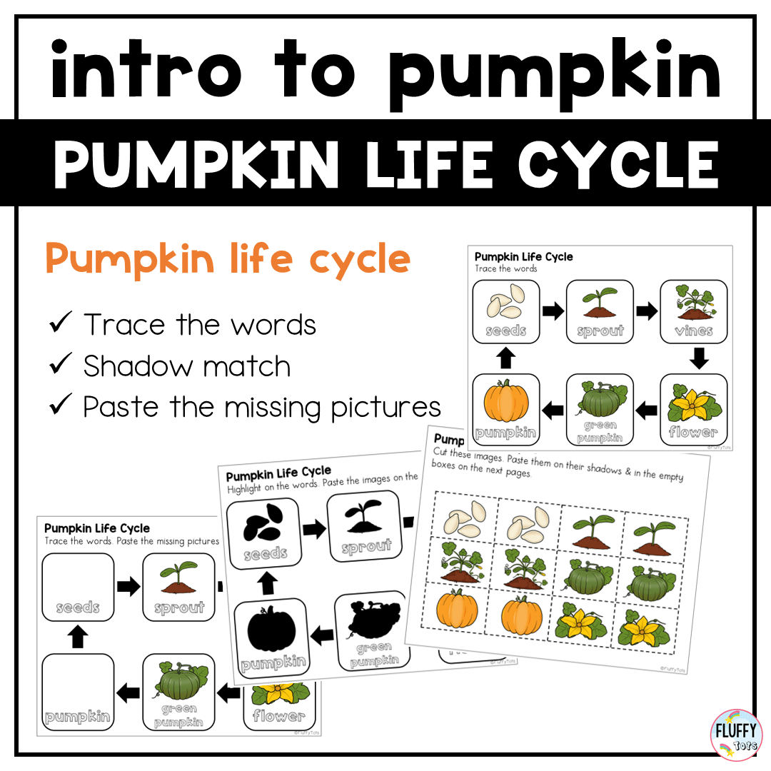 100+ Fun Pages of Ready to Use Pumpkin Printables for Preschool ...