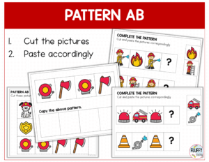 60 + Pages Firefighter Fine Motor Activity Worksheets for Preschool and ...