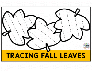 Free 3 Pages of Tracing Fall Leaves for Preschoolers and Toddlers ...