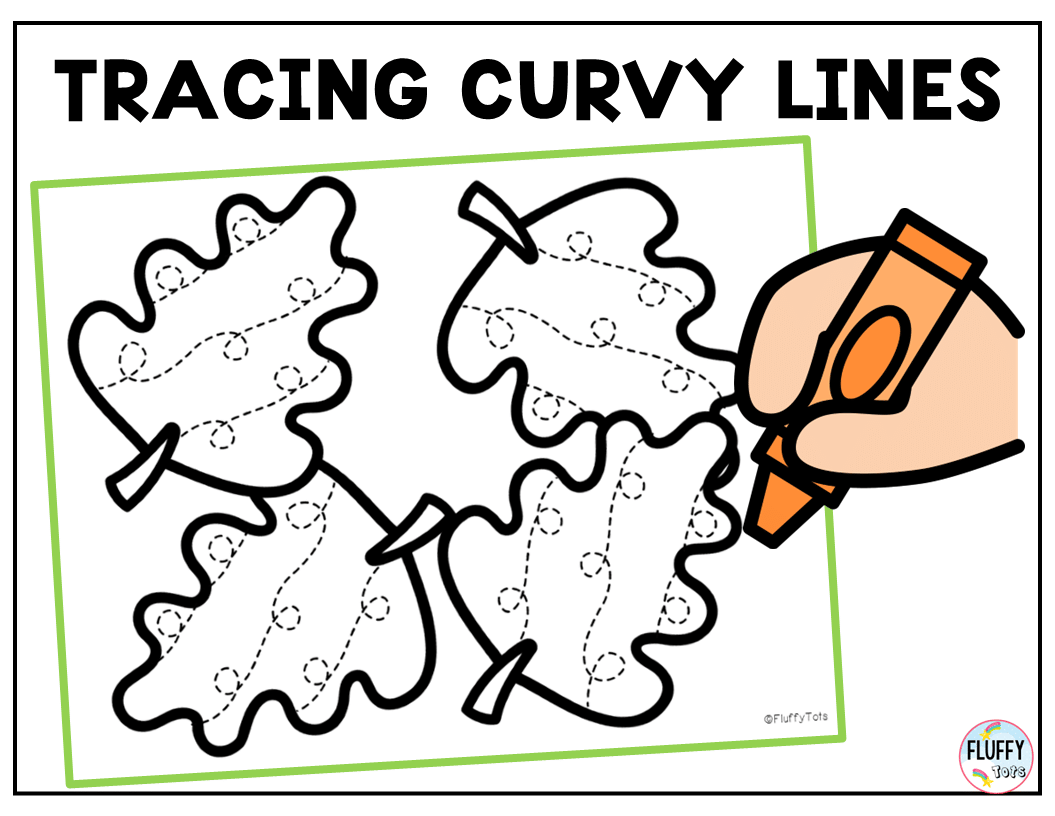 Free 3 Pages of Tracing Fall Leaves for Preschoolers and Toddlers ...