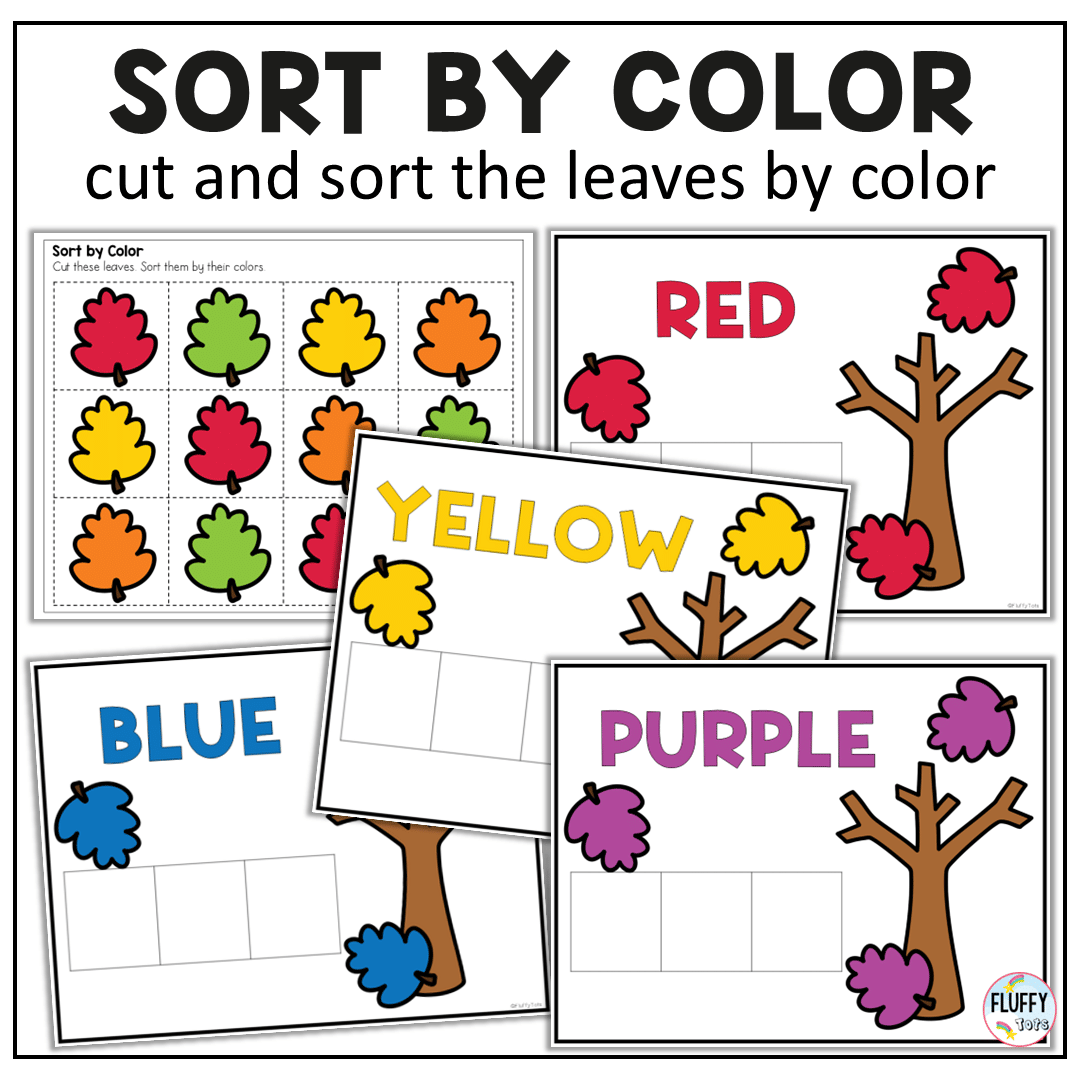 80-Page Fun Fall Leaves Fine Motor Printables Activities to Practice ...
