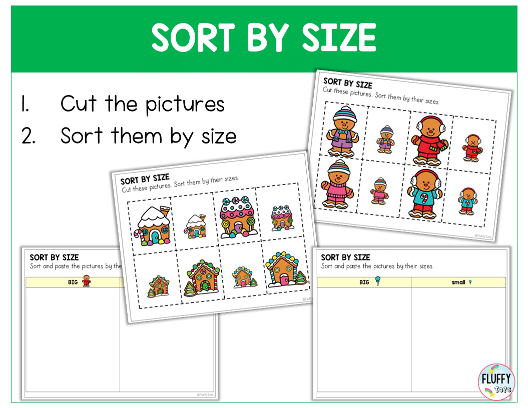Fun 90+ Page Gingerbread Fine Motor Activities for Your Gingerbread ...